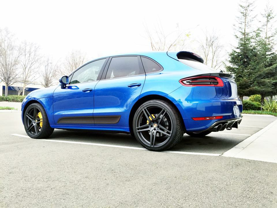 Porsche Macan on 22" Velos S1 Forged Wheels
