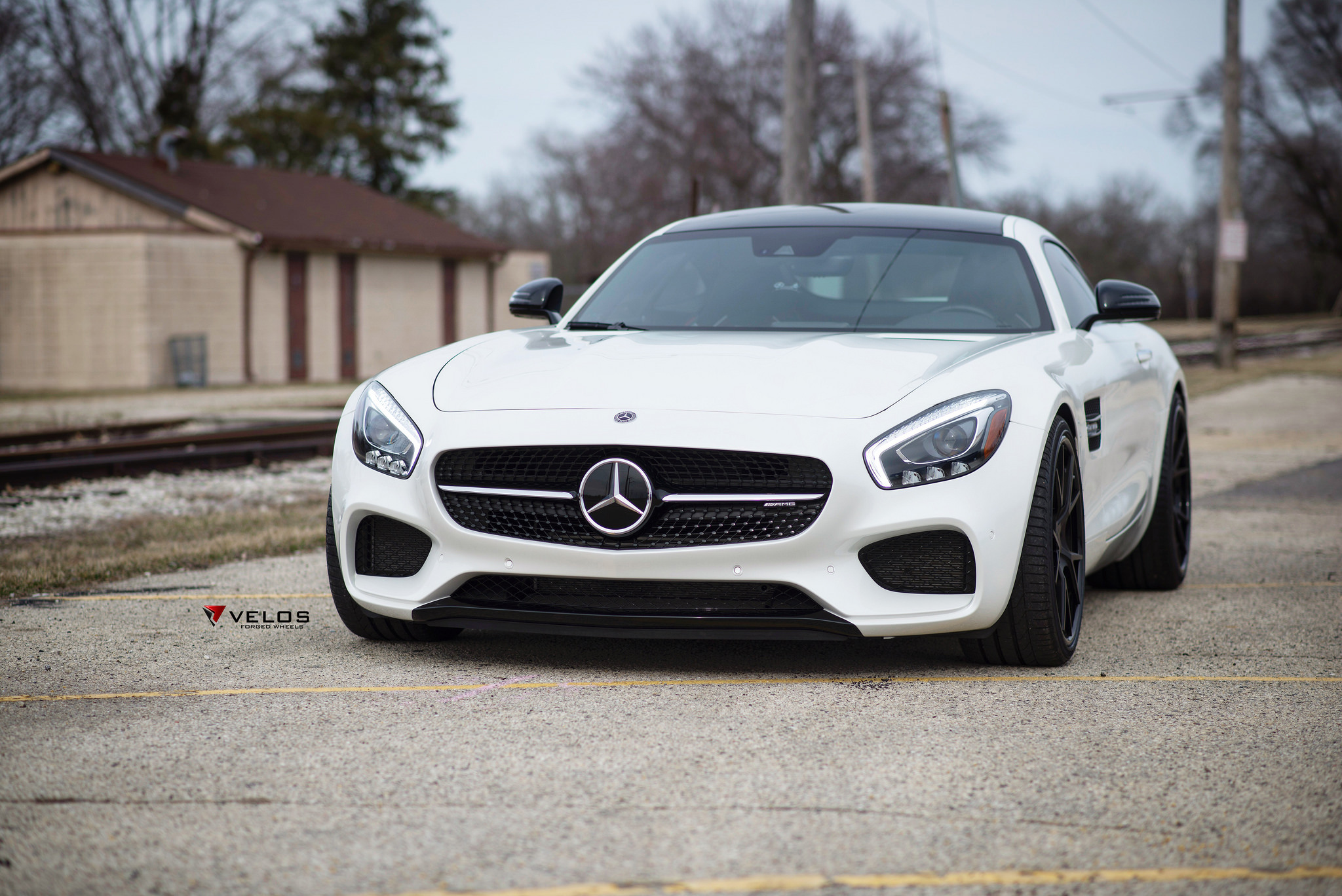Mercedes AMG GTS on Velos S3 3pc Forged Wheels - Velos Designwerks