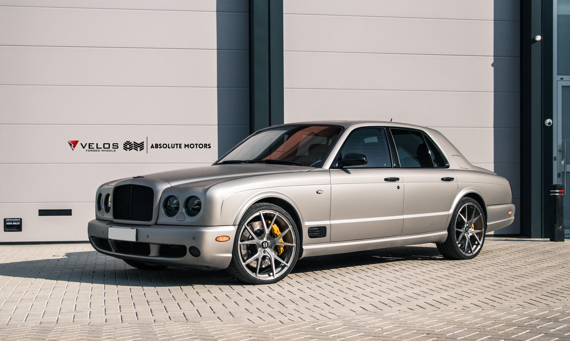 Bentley Arnage on Velos S3 1 pc Forged Wheels - Velos Designwerks ...