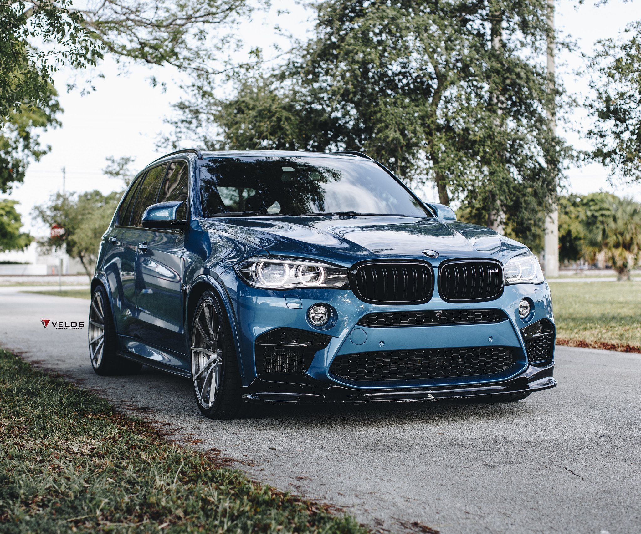 BMW F85 X5M on Velos S10 2 pc Forged Wheels - Velos Designwerks ...